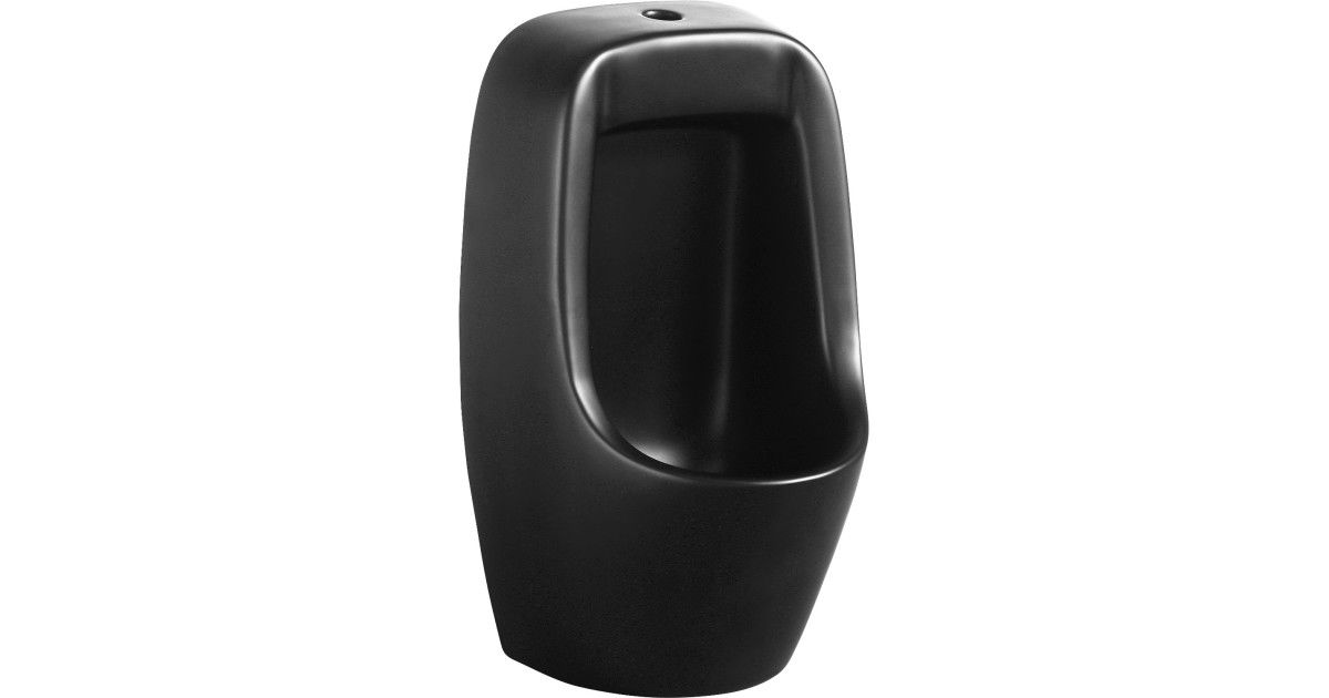 Mexen Carter falra szerelhető fekete matt piszoár - 37045070