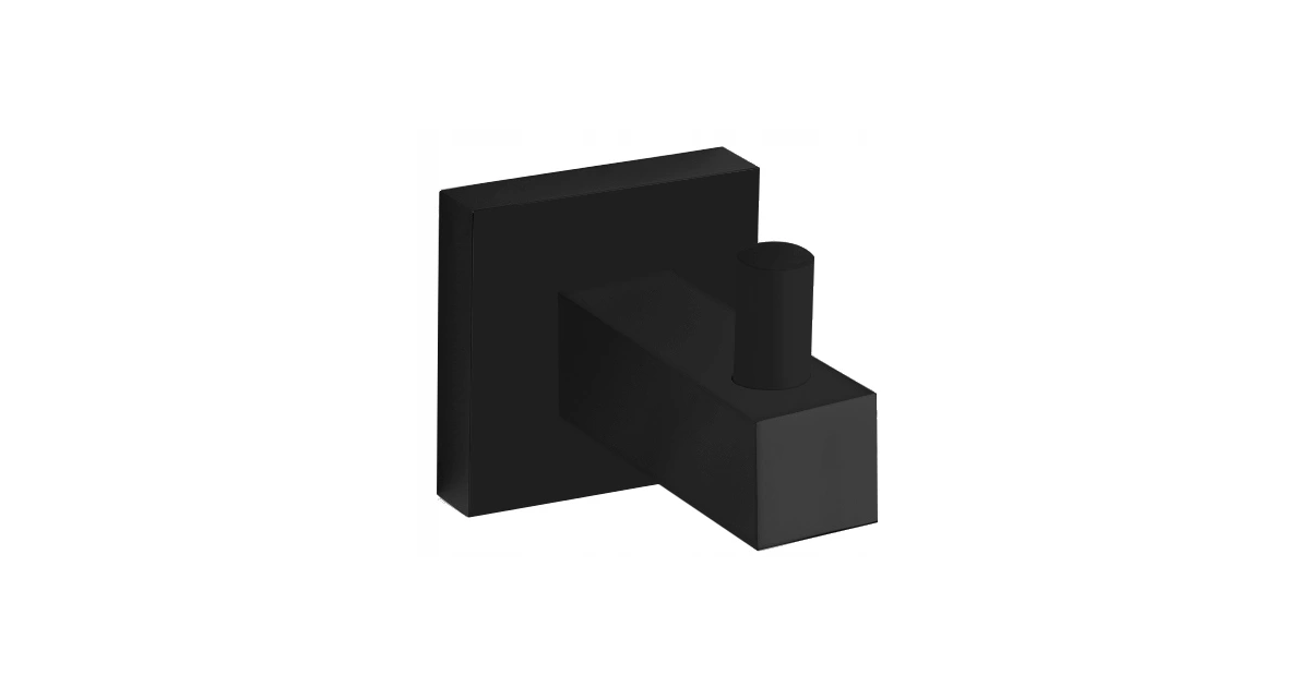 Mexen cuier pentru prosop, Neagră - 7020635-70